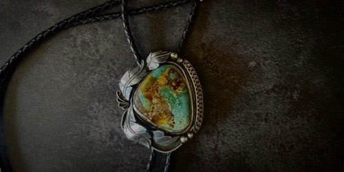 Handmade Western Bolo Ties & Leather Neckwear | Mountain Jewelry Co.